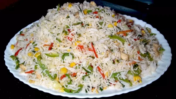 Lahori Egg Fried Rice Large - Lahori Student Biryani Buckingham