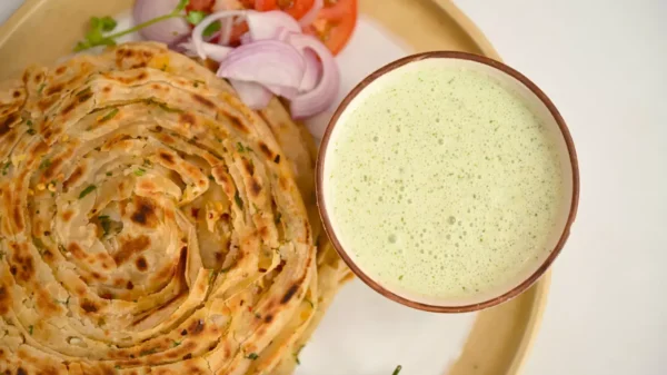 Lahori Garlic Chilli Cheese Paratha - Lahori Student Biryani Buckingham
